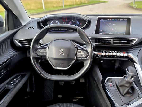 Grey Peugeot 3008 2018 in Taurage, with an engine capacity of 1.56 L and mileage of 263 thousand km for 8900 €, photo 9 on AUTOMOTO.COM.LV