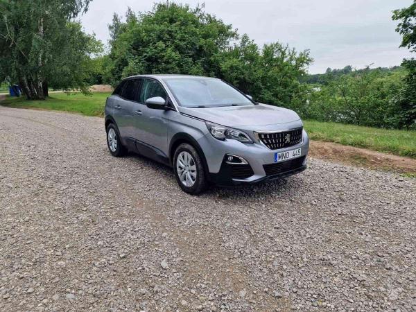Pelēks Peugeot 3008 2018 Marijampole, ar dzinēja tilpumu 1.60 L un nobraukumu 271 tūkst. km par 12800 €, foto 3 vietnē AUTOMOTO.COM.LV