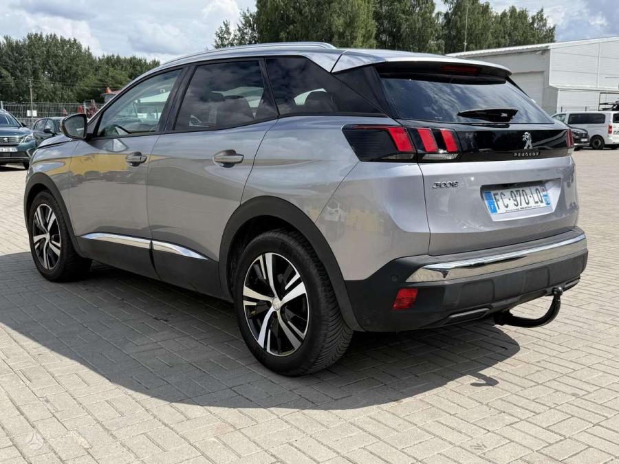 Pelēks Peugeot 3008 2018 Kauņa, ar dzinēja tilpumu 1.50 L un nobraukumu 184 tūkst. km par 11132 €, foto 4 vietnē AUTOMOTO.COM.LV
