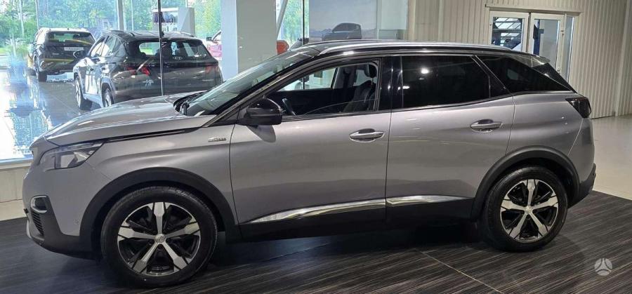 Pelēks Peugeot 3008 2018 Šauļi, ar dzinēja tilpumu 1.20 L un nobraukumu 118 tūkst. km par 10900 €, foto 5 vietnē AUTOMOTO.COM.LV