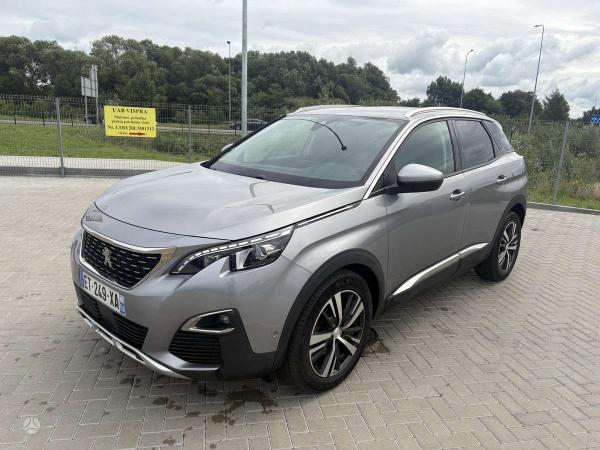 Pelēks Peugeot 3008 2018 Viļņa, ar dzinēja tilpumu 1.56 L un nobraukumu 250 tūkst. km par 11600 €, foto  vietnē AUTOMOTO.COM.LV