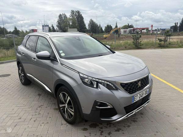 Grey Peugeot 3008 2018 in Vilnius, with an engine capacity of 1.56 L and mileage of 250 thousand km for 11600 €, photo 3 on AUTOMOTO.COM.LV