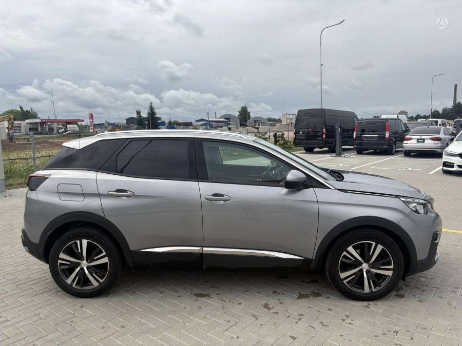 Pelēks Peugeot 3008 2018 Viļņa, ar dzinēja tilpumu 1.56 L un nobraukumu 250 tūkst. km par 11600 €, foto 5 vietnē AUTOMOTO.COM.LV
