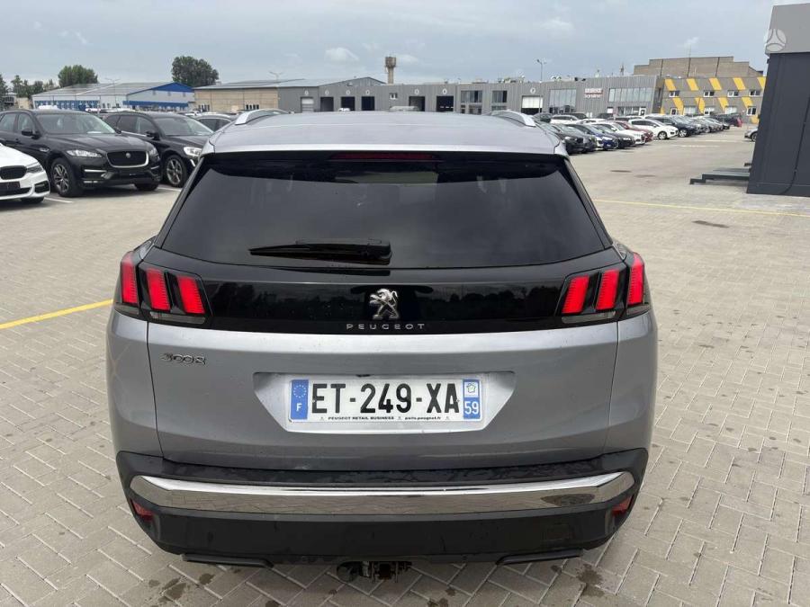 Pelēks Peugeot 3008 2018 Viļņa, ar dzinēja tilpumu 1.56 L un nobraukumu 250 tūkst. km par 11600 €, foto 7 vietnē AUTOMOTO.COM.LV
