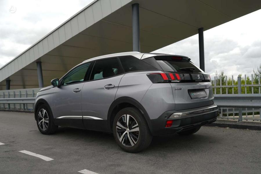 Pelēks Peugeot 3008 2018 Viļņa, ar dzinēja tilpumu 1.50 L un nobraukumu 156 tūkst. km par 11500 €, foto 4 vietnē AUTOMOTO.COM.LV