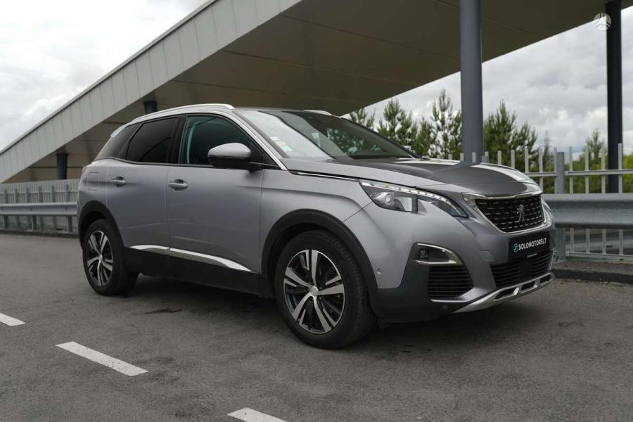 Pelēks Peugeot 3008 2018 Viļņa, ar dzinēja tilpumu 1.50 L un nobraukumu 156 tūkst. km par 11500 €, foto 9 vietnē AUTOMOTO.COM.LV