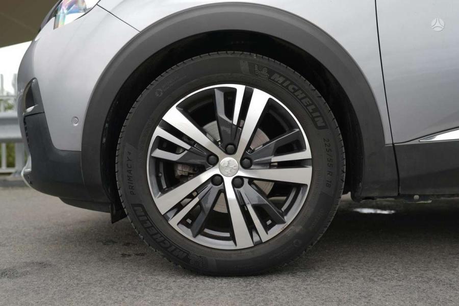 Pelēks Peugeot 3008 2018 Viļņa, ar dzinēja tilpumu 1.50 L un nobraukumu 156 tūkst. km par 11500 €, foto 12 vietnē AUTOMOTO.COM.LV
