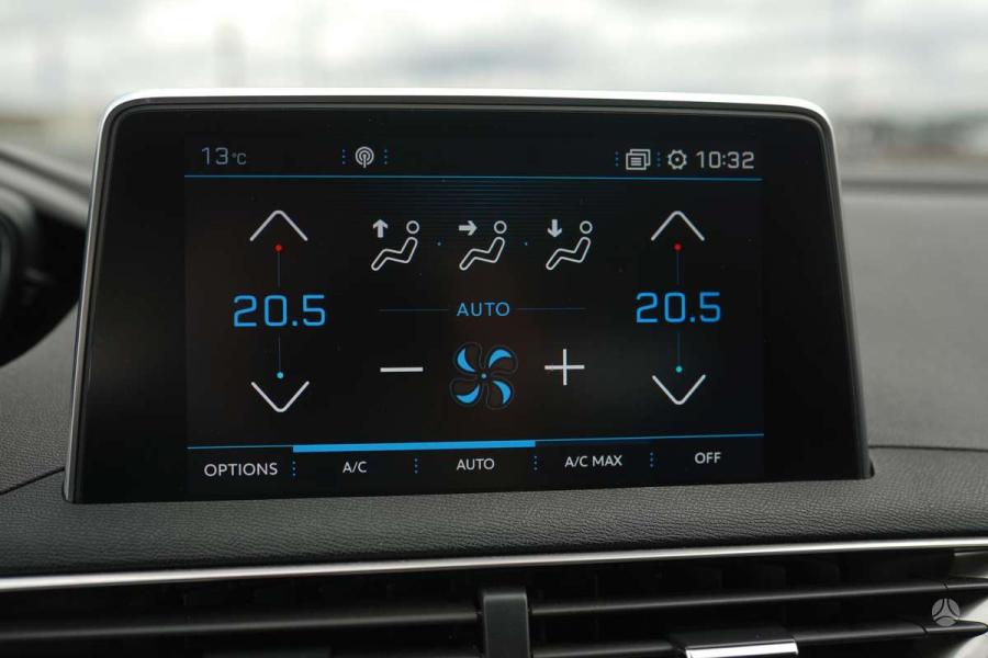 Pelēks Peugeot 3008 2018 Viļņa, ar dzinēja tilpumu 1.50 L un nobraukumu 156 tūkst. km par 11500 €, foto 30 vietnē AUTOMOTO.COM.LV