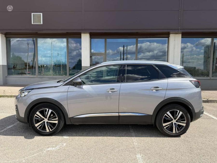 Pelēks Peugeot 3008 2018 Viļņa, ar dzinēja tilpumu 1.50 L un nobraukumu 156 tūkst. km par 11200 €, foto 3 vietnē AUTOMOTO.COM.LV