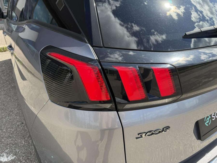 Pelēks Peugeot 3008 2018 Viļņa, ar dzinēja tilpumu 1.50 L un nobraukumu 156 tūkst. km par 11200 €, foto 5 vietnē AUTOMOTO.COM.LV