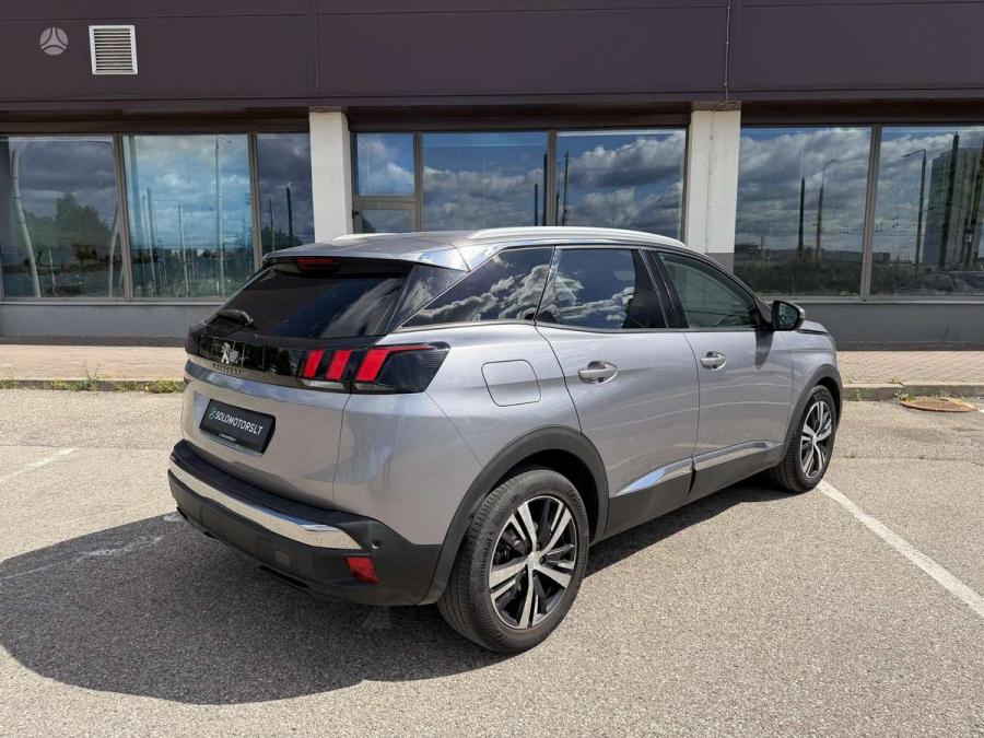 Pelēks Peugeot 3008 2018 Viļņa, ar dzinēja tilpumu 1.50 L un nobraukumu 156 tūkst. km par 11200 €, foto 7 vietnē AUTOMOTO.COM.LV