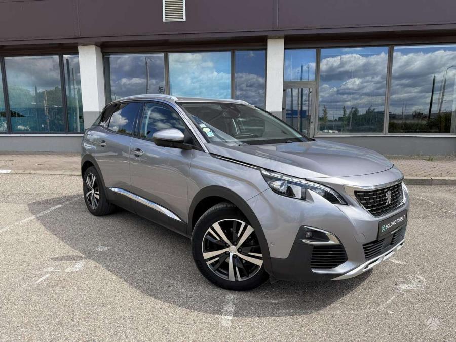 Pelēks Peugeot 3008 2018 Viļņa, ar dzinēja tilpumu 1.50 L un nobraukumu 156 tūkst. km par 11200 €, foto 9 vietnē AUTOMOTO.COM.LV