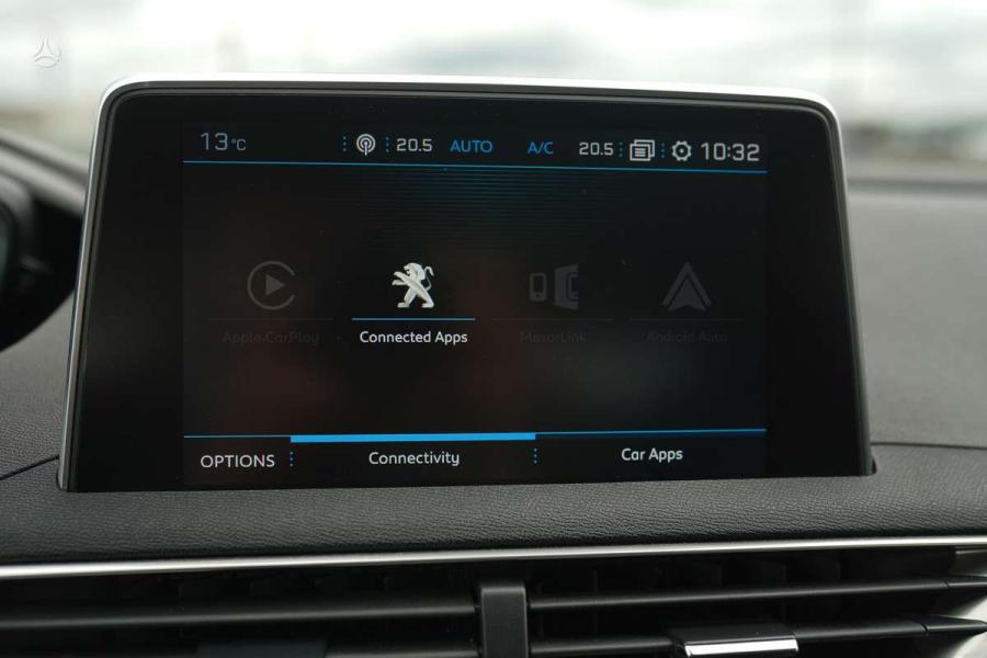 Pelēks Peugeot 3008 2018 Viļņa, ar dzinēja tilpumu 1.50 L un nobraukumu 156 tūkst. km par 11200 €, foto 26 vietnē AUTOMOTO.COM.LV