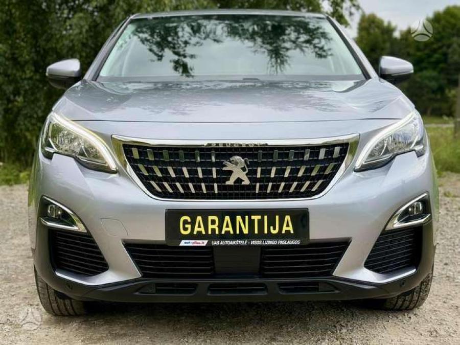 Pelēks Peugeot 3008 2018 Šauļi, ar dzinēja tilpumu 1.50 L un nobraukumu 177 tūkst. km par 13750 €, foto 6 vietnē AUTOMOTO.COM.LV