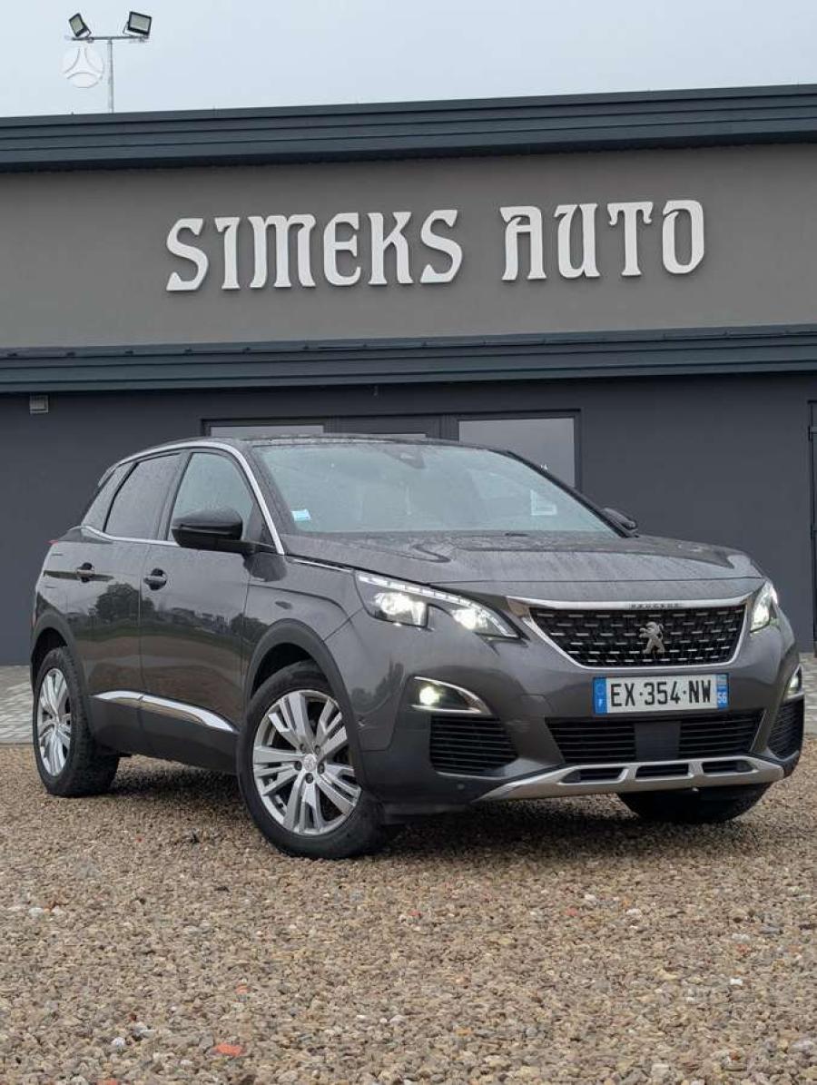Pelēks Peugeot 3008 2018 Tauragė, ar dzinēja tilpumu 1.50 L un nobraukumu 210 tūkst. km par 10800 €, foto 1 vietnē AUTOMOTO.COM.LV