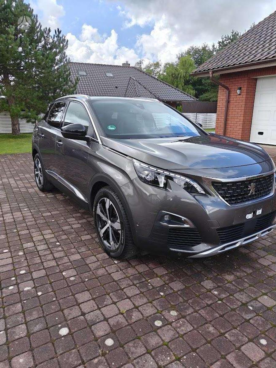 Grey Peugeot 3008 2018 in Gargzdai, with an engine capacity of 1.50 L and mileage of 140 thousand km for 13995 €, photo 3 on AUTOMOTO.COM.LV