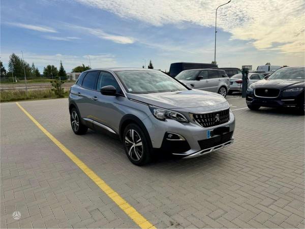 Pelēks Peugeot 3008 2018 Tauragė, ar dzinēja tilpumu 1.50 L un nobraukumu 162 tūkst. km par 11200 €, foto 8 vietnē AUTOMOTO.COM.LV