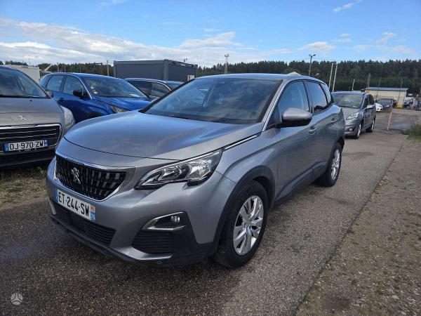 Grey Peugeot 3008 2018 in Vilnius, with an engine capacity of 1.56 L and mileage of 244 thousand km for 9500 €, photo 1 on AUTOMOTO.COM.LV