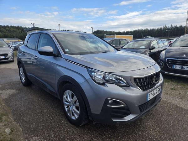 Grey Peugeot 3008 2018 in Vilnius, with an engine capacity of 1.56 L and mileage of 244 thousand km for 9500 €, photo 4 on AUTOMOTO.COM.LV