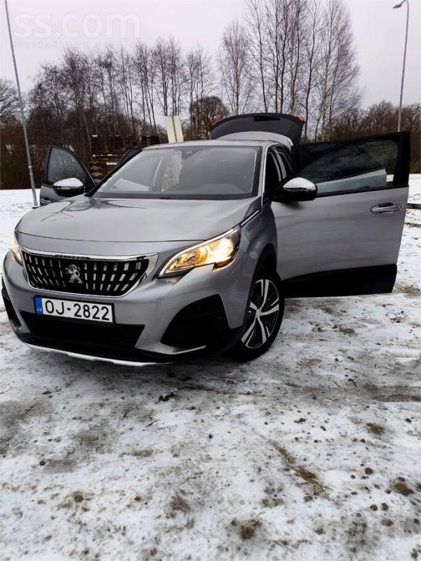 Grey Peugeot 3008 2018 in Jelgava, with an engine capacity of 1.50 L and mileage of 20 thousand km for 10000 €, photo 1 on AUTOMOTO.COM.LV