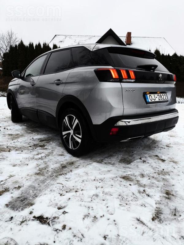 Pelēks Peugeot 3008 2018 Jelgava, ar dzinēja tilpumu 1.50 L un nobraukumu 20 tūkst. km par 10000 €, foto 3 vietnē AUTOMOTO.COM.LV