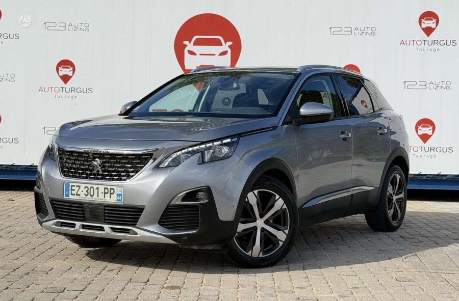 Grey Peugeot 3008 2018 in Taurage, with an engine capacity of 2.00 L and mileage of 182 thousand km for 11600 €, photo 4 on AUTOMOTO.COM.LV