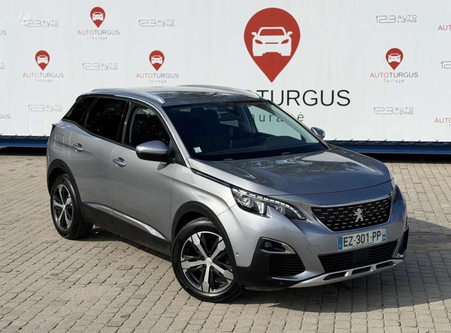 Grey Peugeot 3008 2018 in Taurage, with an engine capacity of 2.00 L and mileage of 182 thousand km for 11600 €, photo 12 on AUTOMOTO.COM.LV