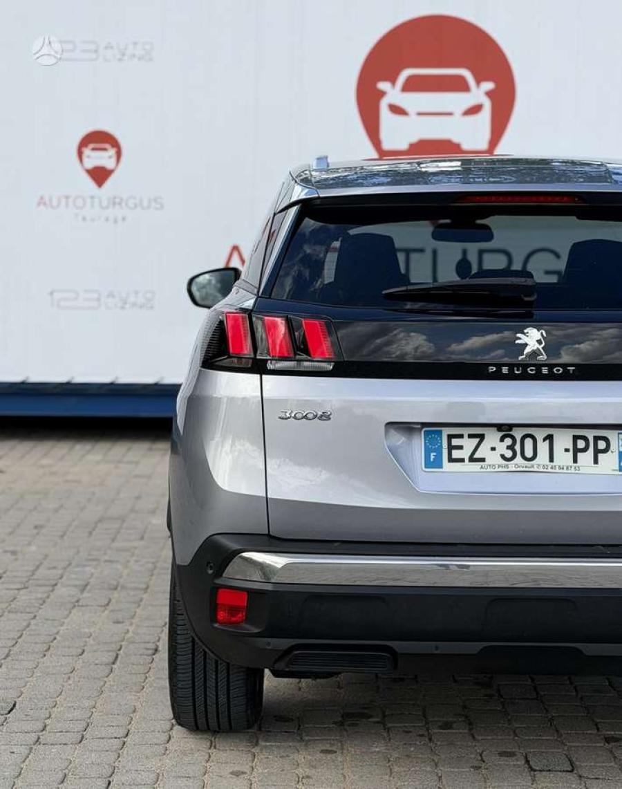 Grey Peugeot 3008 2018 in Taurage, with an engine capacity of 2.00 L and mileage of 182 thousand km for 11600 €, photo 26 on AUTOMOTO.COM.LV