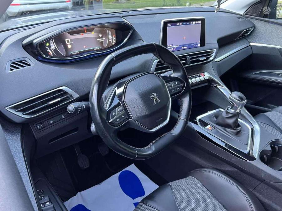 Серый Пежо 3008 2018 в Друскининкай, объемом двигателя 1.56 л и пробегом 220 тыс. км за 10990 €, фото 23 на AUTOMOTO.COM.LV