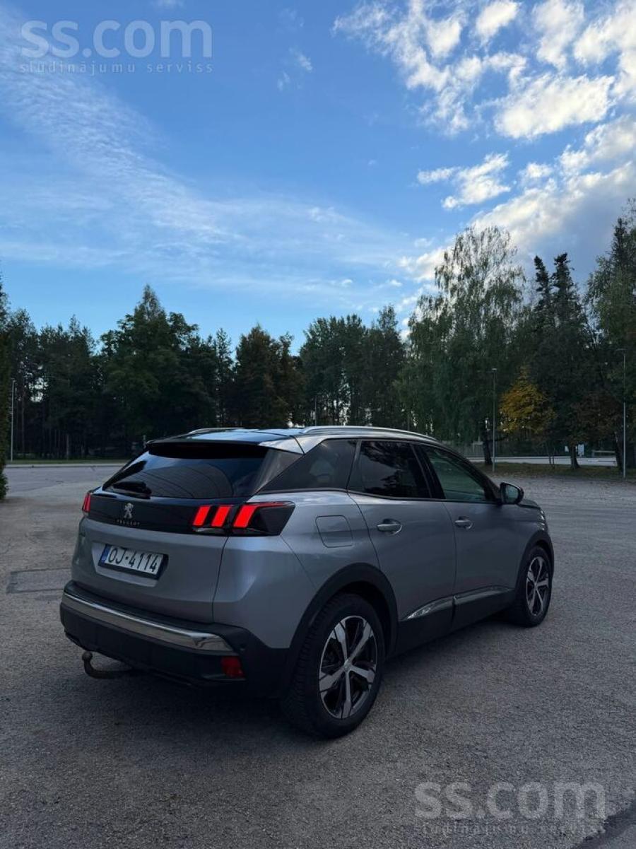 Pelēks Peugeot 3008 2018 Rīga, ar dzinēja tilpumu 1.20 L un nobraukumu 170 tūkst. km par 14000 €, foto 4 vietnē AUTOMOTO.COM.LV