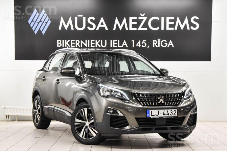 Grey Peugeot 3008 2018 in Riga, with an engine capacity of 1.60 L and mileage of 81 thousand km for 12390 €, photo 4 on AUTOMOTO.COM.LV