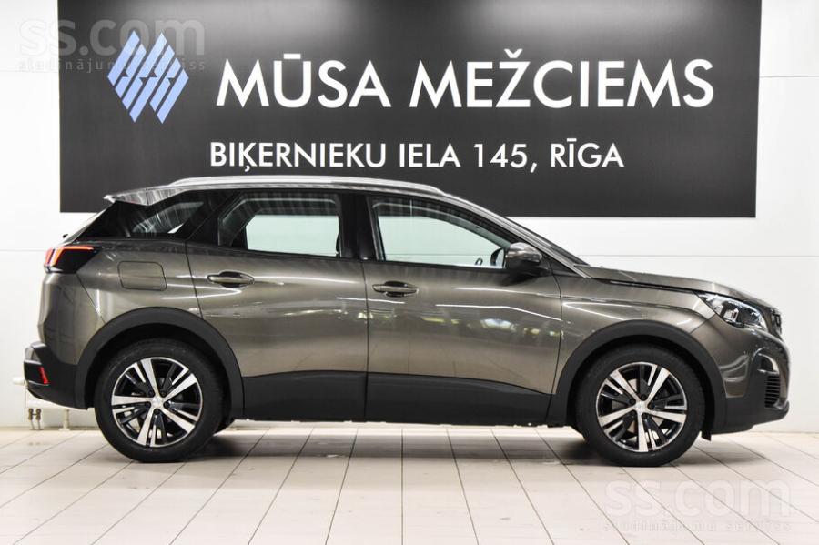 Grey Peugeot 3008 2018 in Riga, with an engine capacity of 1.60 L and mileage of 81 thousand km for 12390 €, photo 5 on AUTOMOTO.COM.LV