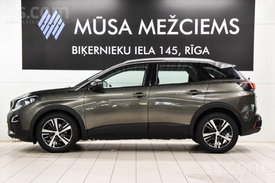 Grey Peugeot 3008 2018 in Riga, with an engine capacity of 1.60 L and mileage of 81 thousand km for 12390 €, photo 6 on AUTOMOTO.COM.LV