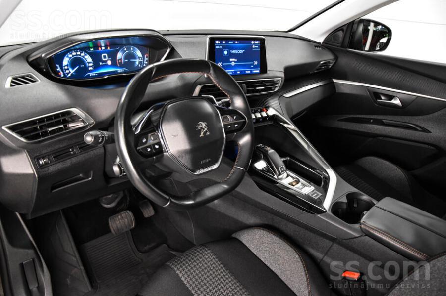 Grey Peugeot 3008 2018 in Riga, with an engine capacity of 1.60 L and mileage of 81 thousand km for 12390 €, photo 12 on AUTOMOTO.COM.LV