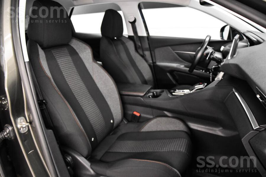 Grey Peugeot 3008 2018 in Riga, with an engine capacity of 1.60 L and mileage of 81 thousand km for 12390 €, photo 15 on AUTOMOTO.COM.LV