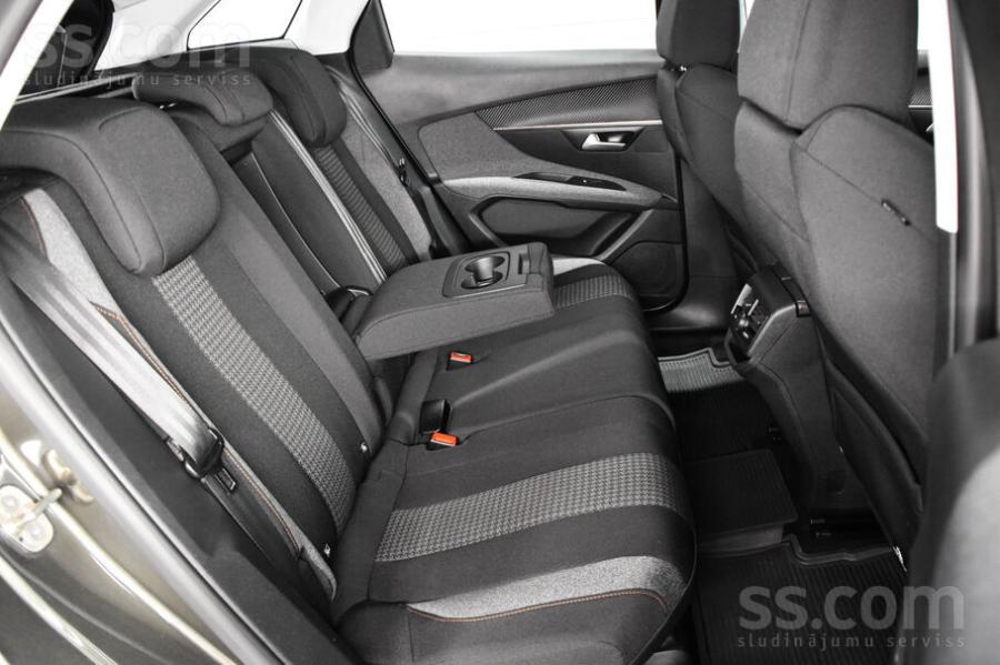 Grey Peugeot 3008 2018 in Riga, with an engine capacity of 1.60 L and mileage of 81 thousand km for 12390 €, photo 16 on AUTOMOTO.COM.LV
