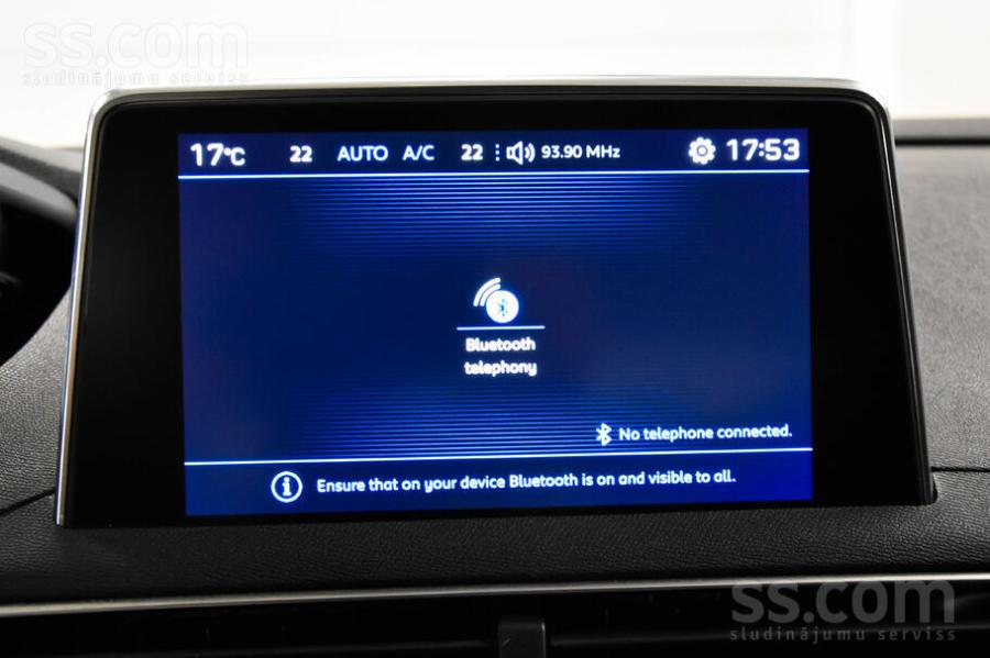 Grey Peugeot 3008 2018 in Riga, with an engine capacity of 1.60 L and mileage of 81 thousand km for 12390 €, photo 26 on AUTOMOTO.COM.LV