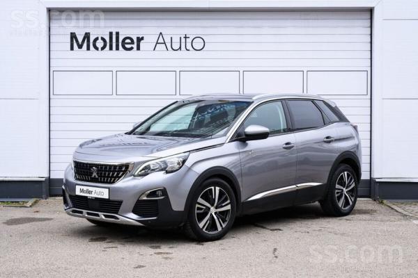 Grey Peugeot 3008 2018 in Riga, with an engine capacity of 1.20 L and mileage of 136 thousand km for 11950 €, photo 1 on AUTOMOTO.COM.LV