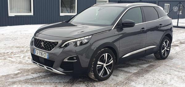 Grey Peugeot 3008 2019 in Taurage, with an engine capacity of 1.50 L and mileage of 262 thousand km for 12600 €, photo 1 on AUTOMOTO.COM.LV
