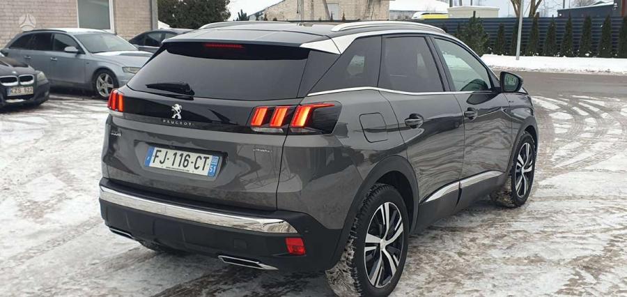 Pelēks Peugeot 3008 2019 Tauragė, ar dzinēja tilpumu 1.50 L un nobraukumu 262 tūkst. km par 12600 €, foto 5 vietnē AUTOMOTO.COM.LV