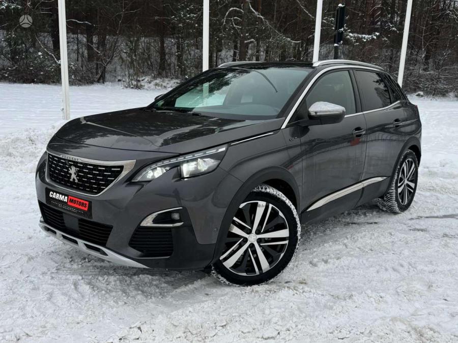 Pelēks Peugeot 3008 2019 Viļņa, ar dzinēja tilpumu 2.00 L un nobraukumu 234 tūkst. km par 16590 €, foto 3 vietnē AUTOMOTO.COM.LV