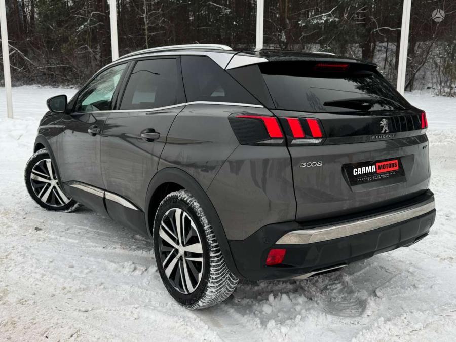 Pelēks Peugeot 3008 2019 Viļņa, ar dzinēja tilpumu 2.00 L un nobraukumu 234 tūkst. km par 16590 €, foto 8 vietnē AUTOMOTO.COM.LV