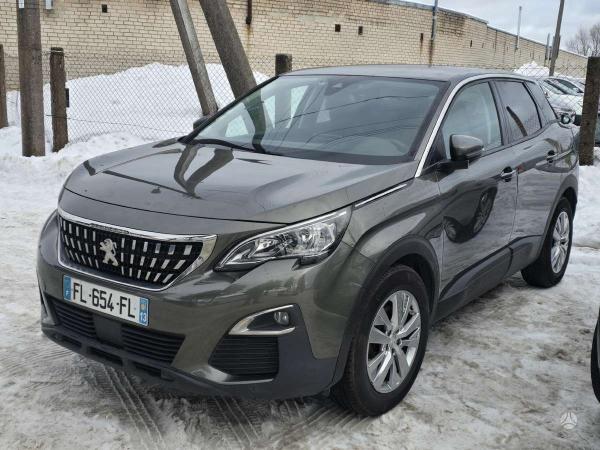 Grey Peugeot 3008 2019 in Taurage, with an engine capacity of 1.50 L and mileage of 230 thousand km for 8600 €, photo 1 on AUTOMOTO.COM.LV