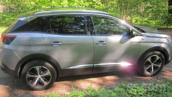 Grey Peugeot 3008 2019 in Riga, with an engine capacity of 1.50 L and mileage of 193 thousand km for 11750 €, photo 4 on AUTOMOTO.COM.LV