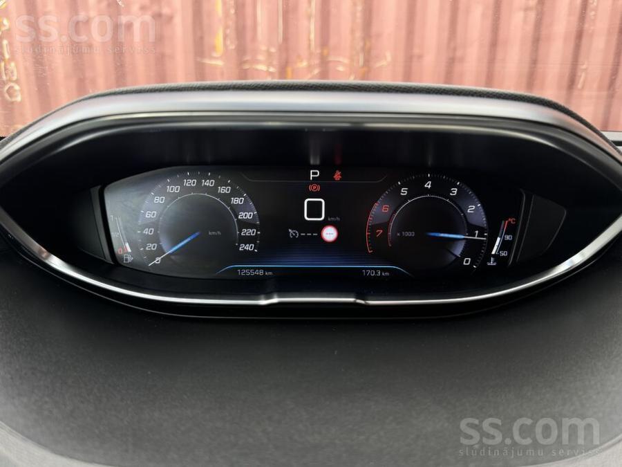 Серый Пежо 3008 2019 в Лиепая, объемом двигателя 1.20 л и пробегом 126 тыс. км за 13450 €, фото 13 на AUTOMOTO.COM.LV