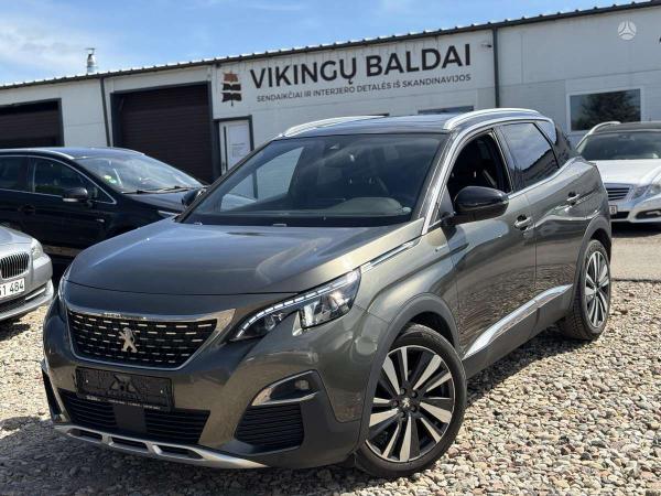 Pelēks Peugeot 3008 2019 Utena, ar dzinēja tilpumu 1.50 L un nobraukumu 268 tūkst. km par 8990 €, foto 3 vietnē AUTOMOTO.COM.LV