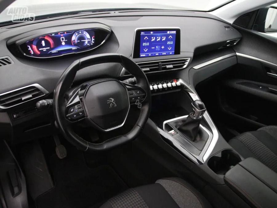 Pelēks Peugeot 3008 2019 Viļņa, ar dzinēja tilpumu 1.20 L un nobraukumu 177 tūkst. km par 10999 €, foto 17 vietnē AUTOMOTO.COM.LV