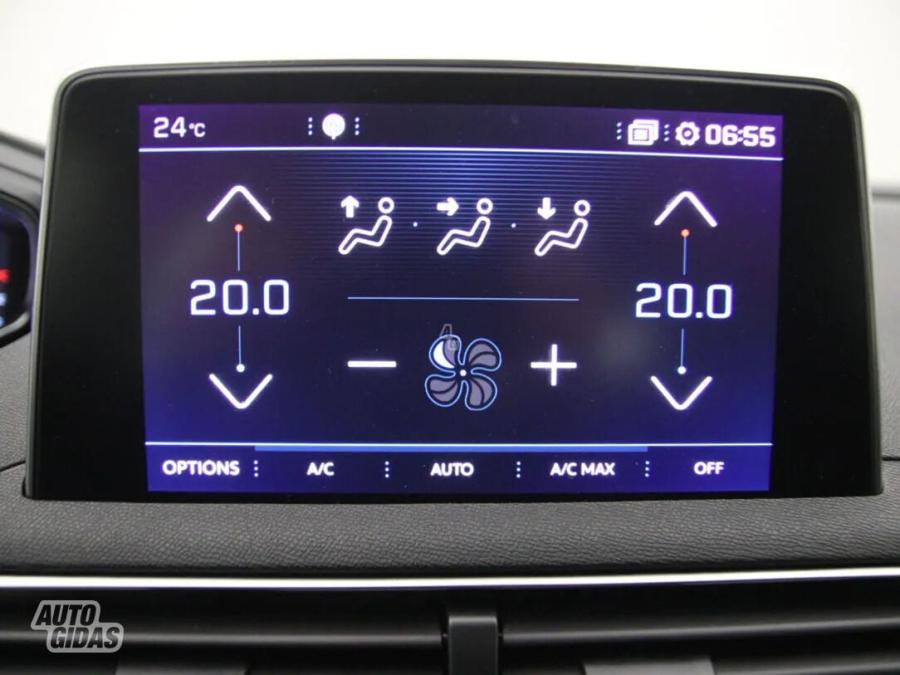 Pelēks Peugeot 3008 2019 Viļņa, ar dzinēja tilpumu 1.20 L un nobraukumu 177 tūkst. km par 10999 €, foto 21 vietnē AUTOMOTO.COM.LV