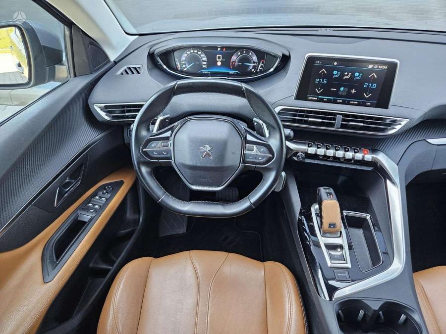 Pelēks Peugeot 3008 2019 Kauņa, ar dzinēja tilpumu 1.20 L un nobraukumu 185 tūkst. km par 10450 €, foto 8 vietnē AUTOMOTO.COM.LV