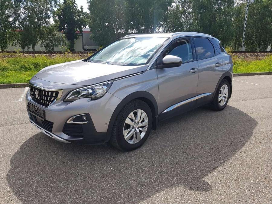 Pelēks Peugeot 3008 2019 Radviliškis, ar dzinēja tilpumu 1.50 L un nobraukumu 181 tūkst. km par 11900 €, foto 1 vietnē AUTOMOTO.COM.LV